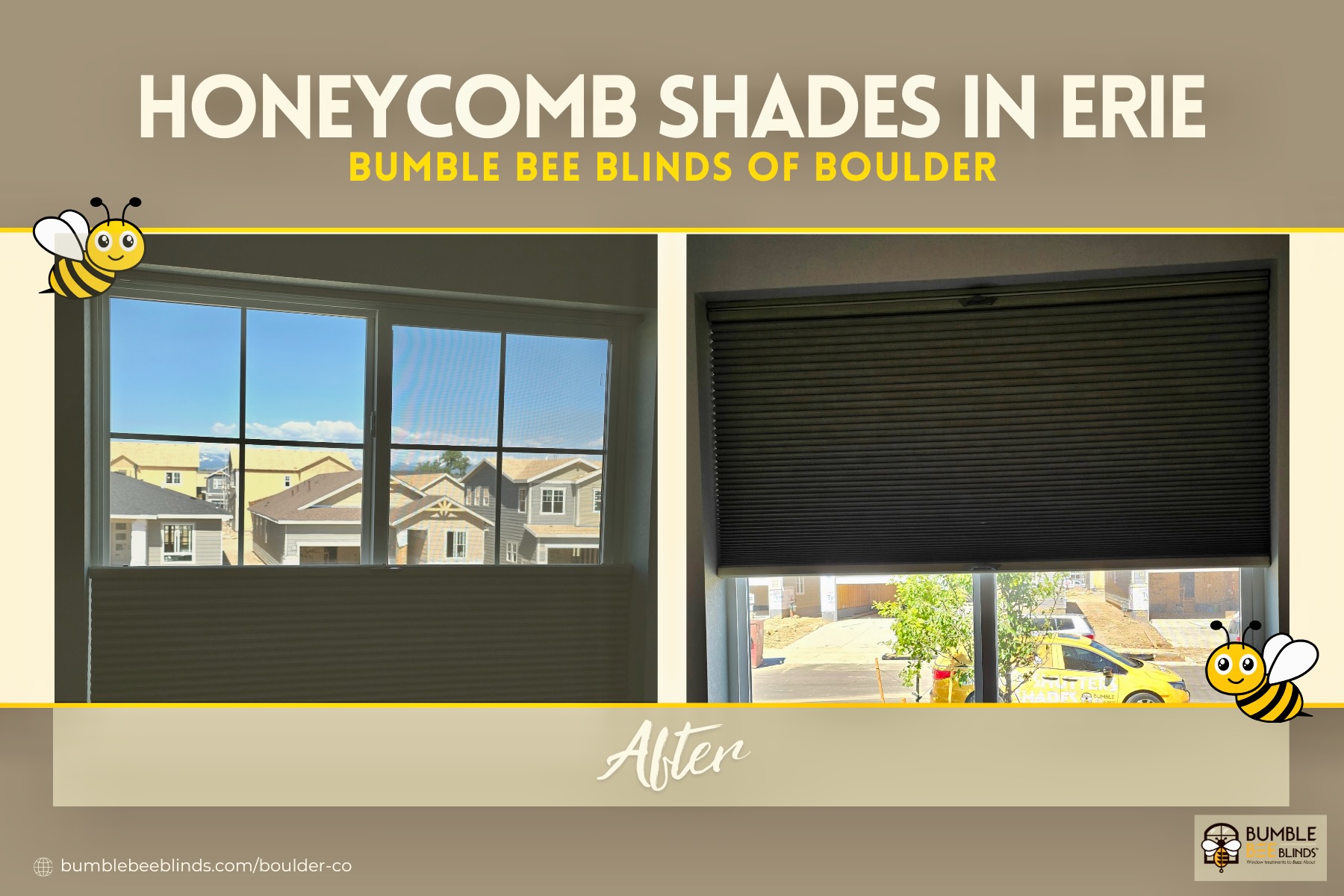 Bumble Bee Blinds of Boulder: Before & After